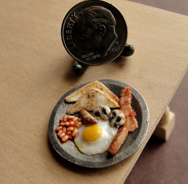 Artist Makes Realistic Miniature Food Sculptures Using Only Clay ...