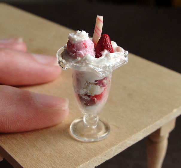 Artist Makes Realistic Miniature Food Sculptures Using Only Clay ...