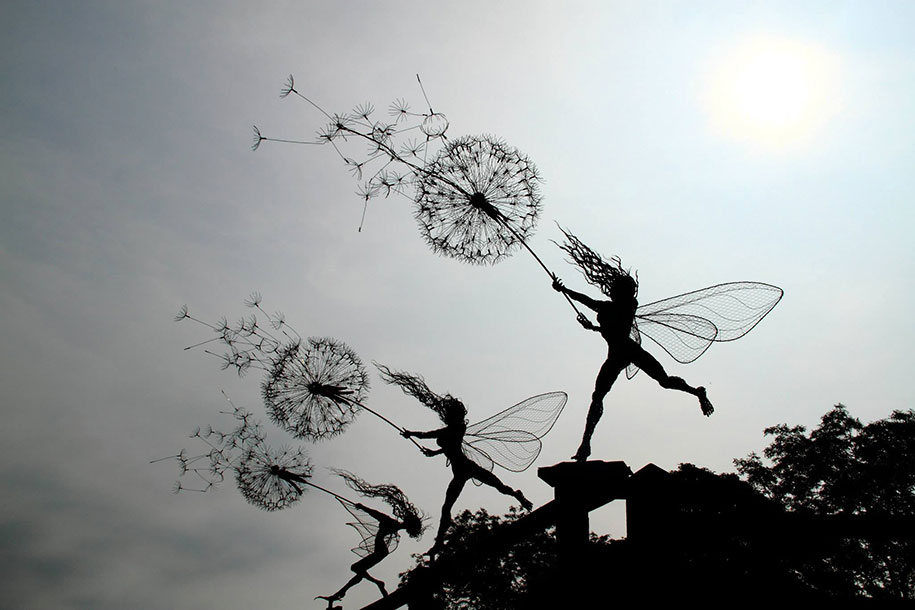 These Wire Fairy Sculptures Will Absolutely Blow Your Mind - Viral Novelty