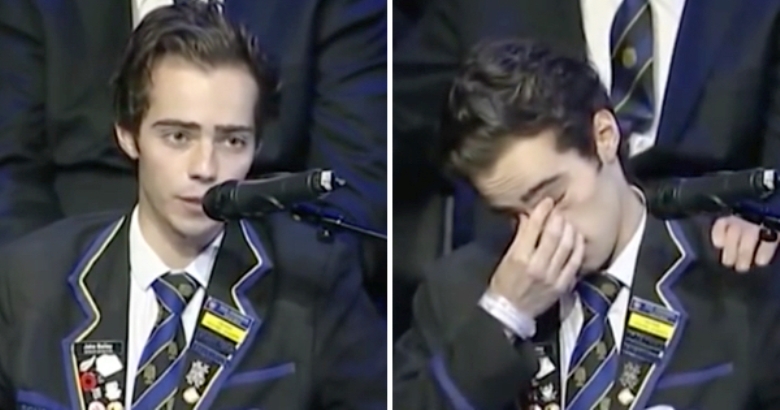Teenage Student Jake Bailey Delivers An Amazing Speech To His Class ...