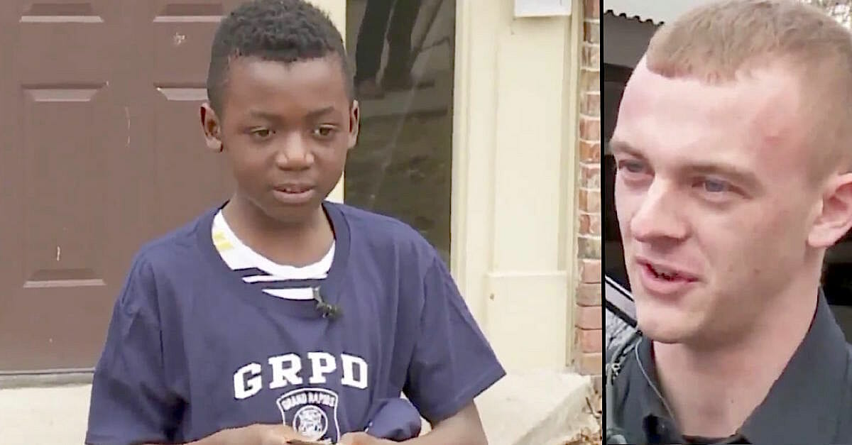After No One Showed Up For His Birthday, A Police Officer Throws A ...