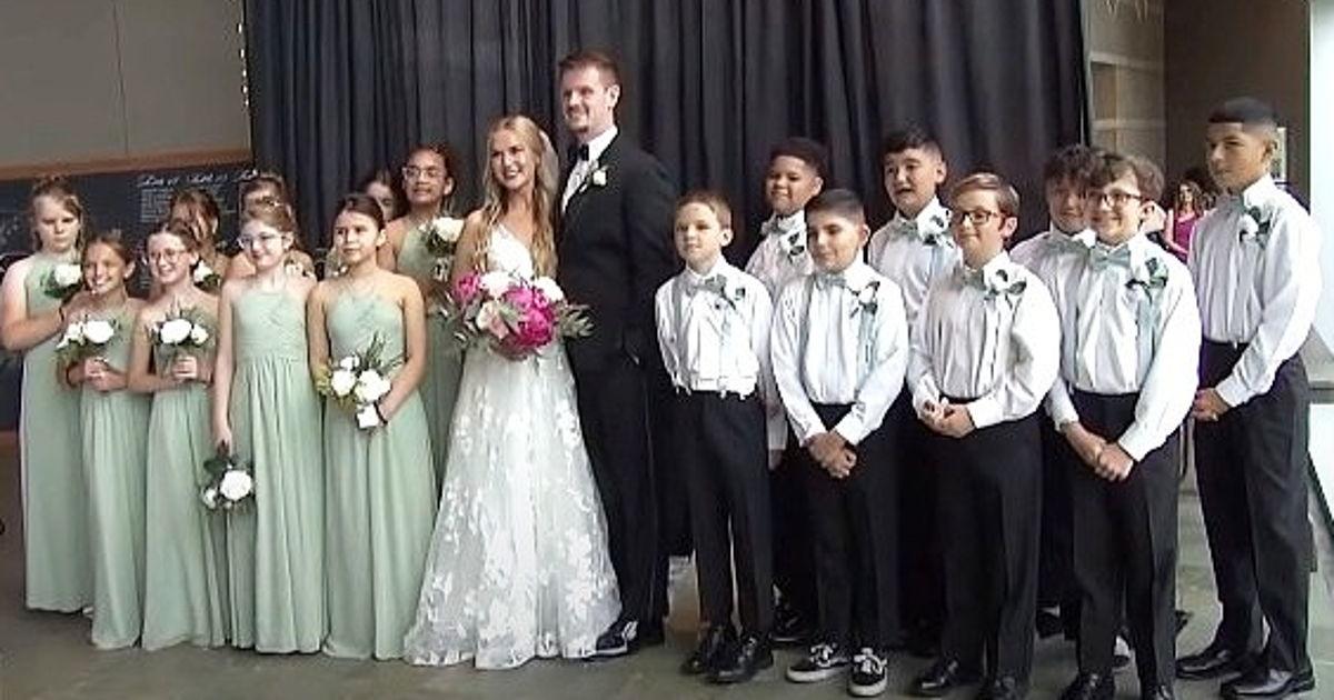A Teacher Invites Her 5th Grade Students To Be Bridesmaids and ...