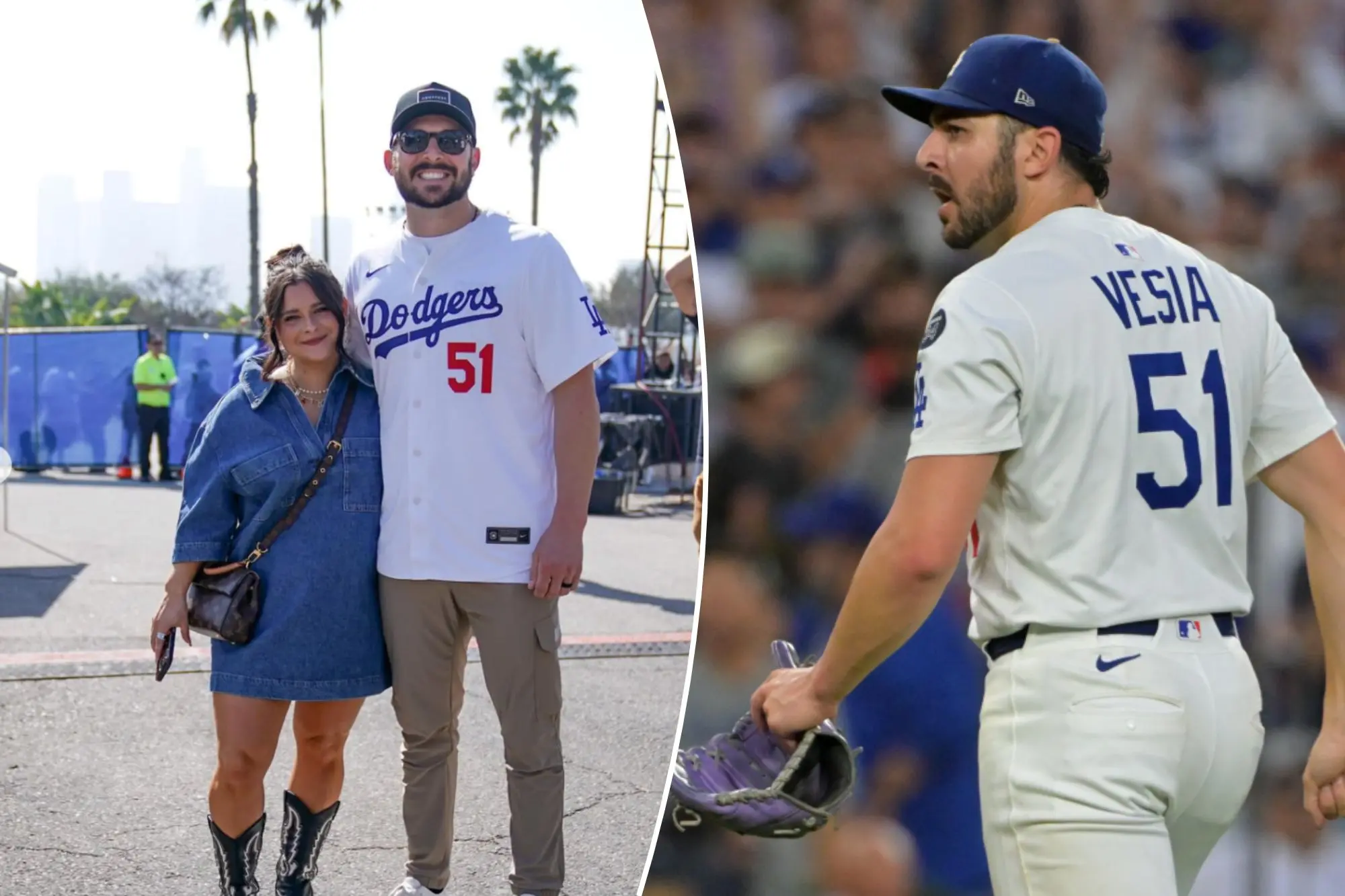 Dodgers Pitcher Alex Vesia and Wife Grieve Loss of Infant Daughter ...