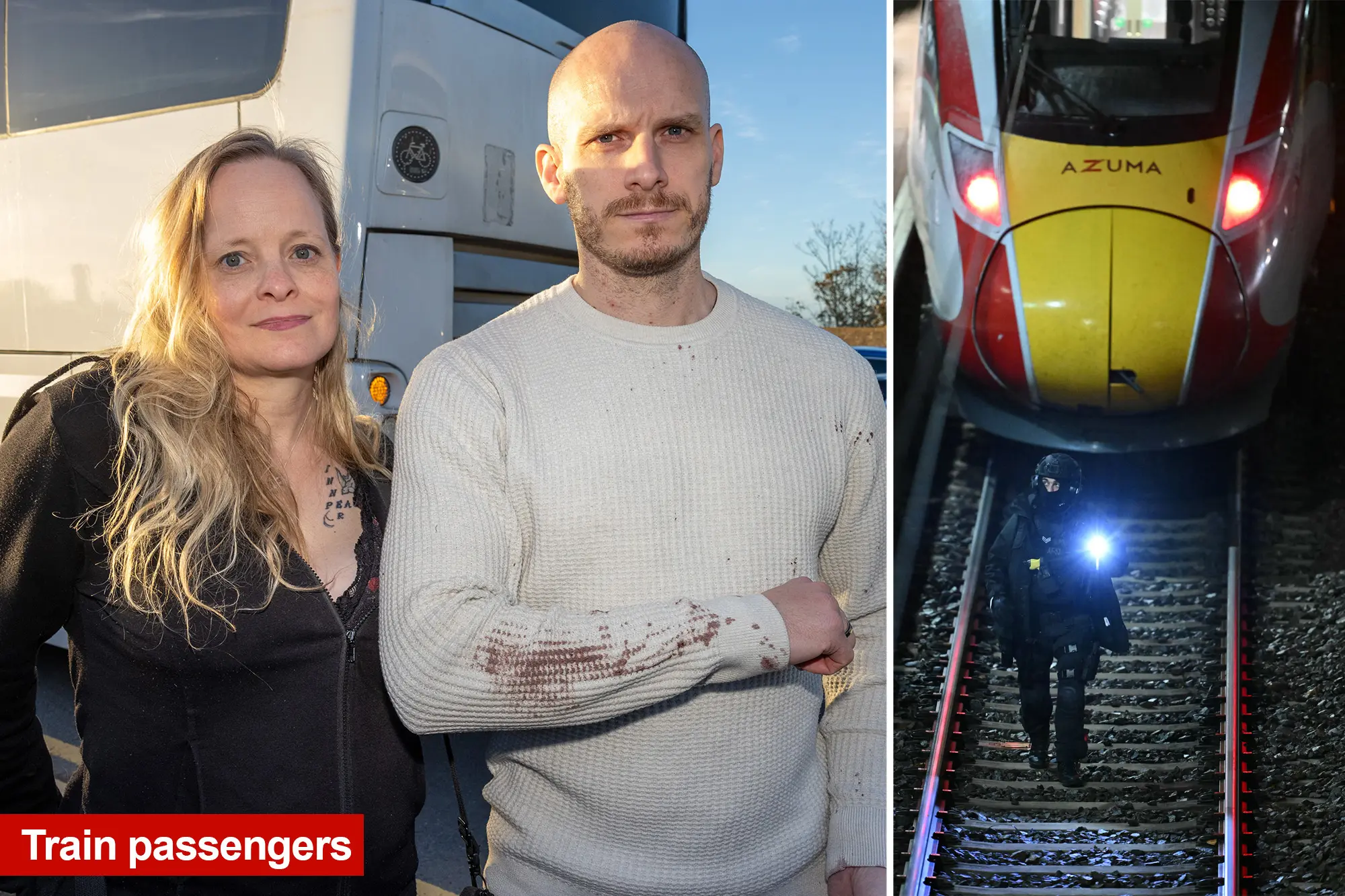 UK train attack survivor recounts knifeman’s chilling reply after ...